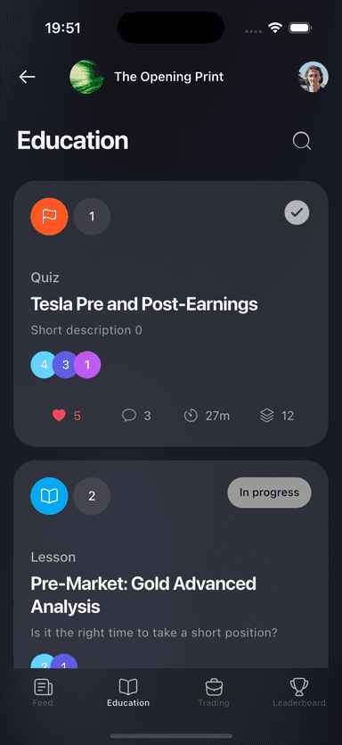Download Wawe App - Trading Education on iOS & Android | Wawe